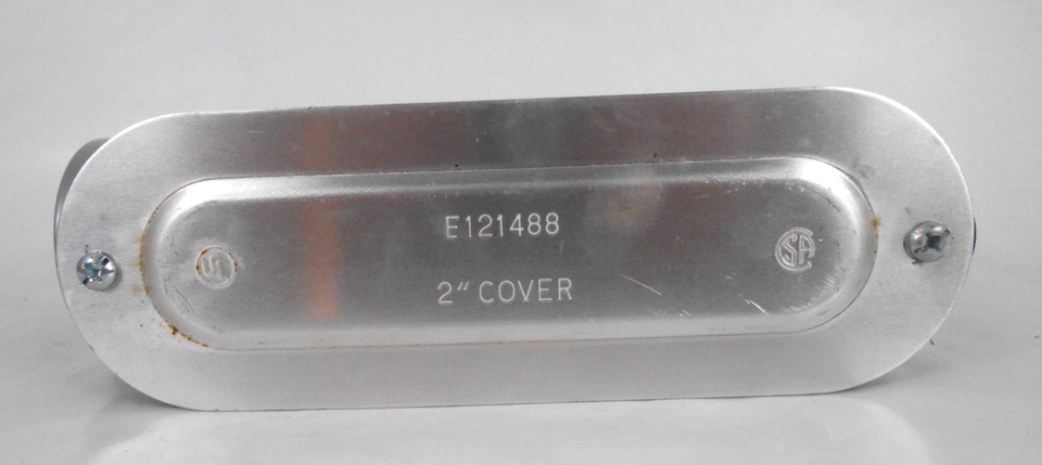 2” Aluminum Conduit Body w/Cover & Gasket LBLA-200 Madison Electric LB ...