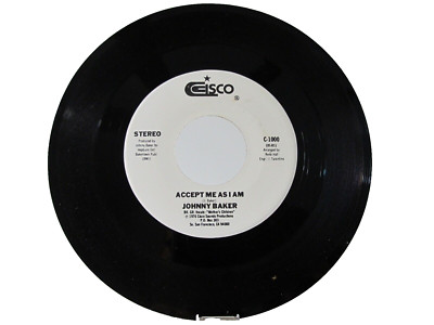 45 RECORD - JOHNNY BAKER - ACCEPT ME AS I AM | eBay
