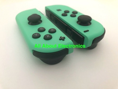 Custom Nintendo Switch Customized Joy cons Mint Green Joy-Con Set Joy ...