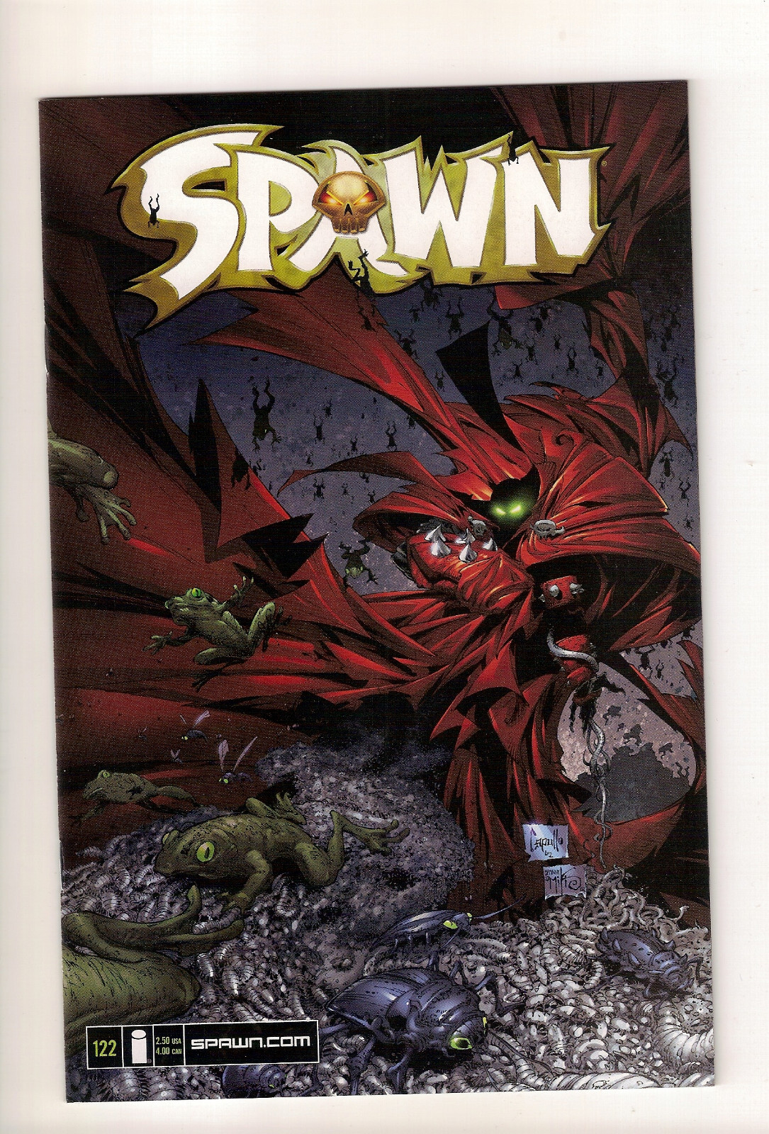 SPAWN 122 KEY 1st Nyx (She-Spawn) 2003 Todd McFarlane Angel Medina ...