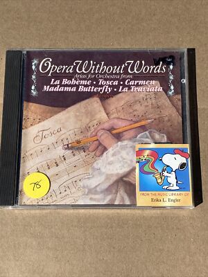 Opera Without Words - Audio CD By ANDRE KOSTELANETZ - VERY GOOD ...