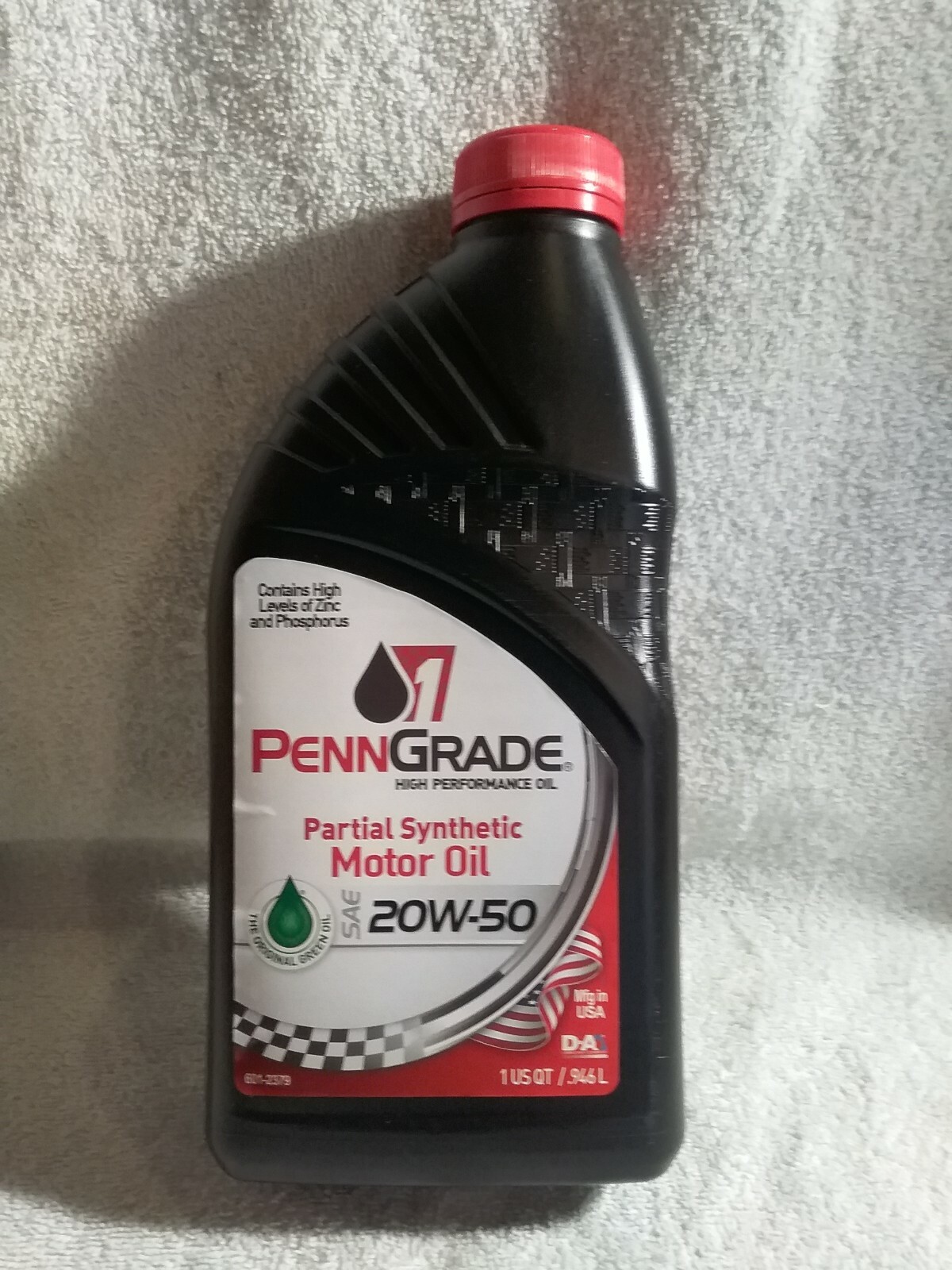 PennGrade 1 High Performance Oil 20W-50 Partial Synthetic Motor Oil | eBay