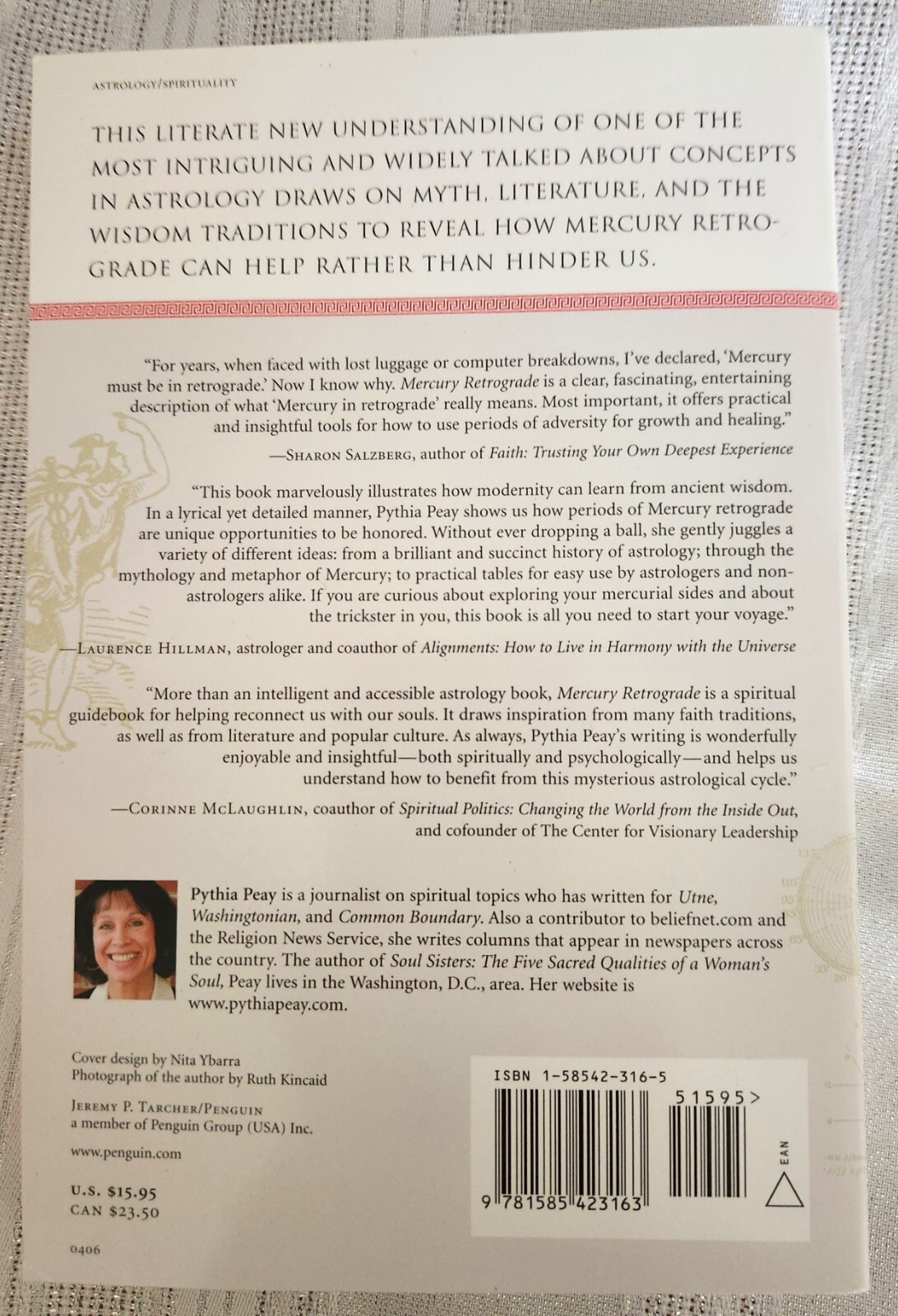 Mercury Retrograde by Pythia Peay (2004, Uk-B Format Paperback) for ...