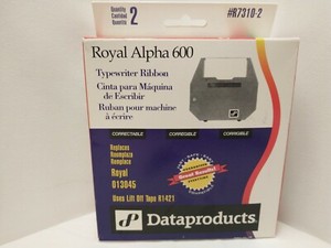 Royal Alpha 600 Typewriter Ribbon Open Box | eBay