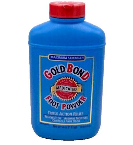 VTG Gold Bond Medicated Foot Powder ORIGINAL FORMULA TALC / 4oz | eBay