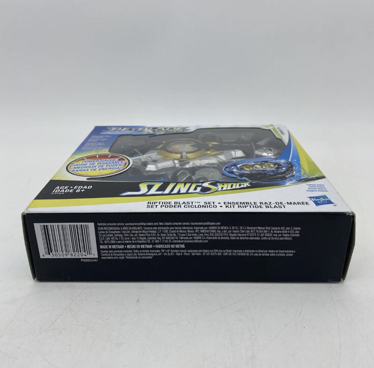Beyblade Burst Turbo FORNEUS F4 Shark Launcher Riptide Blast Set Hasbro ...