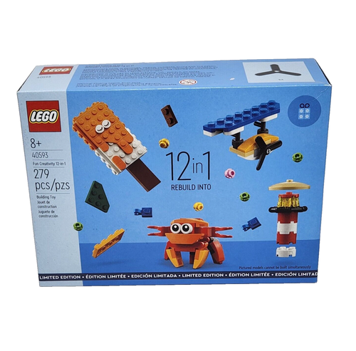 NEW IN BOX LEGO SET 12 IN 1 FUN CREATIVITY SET SUMMER # 40593 279 ...