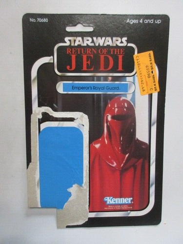 Star Wars ROTJ Emperor's Royal Guard card only | eBay