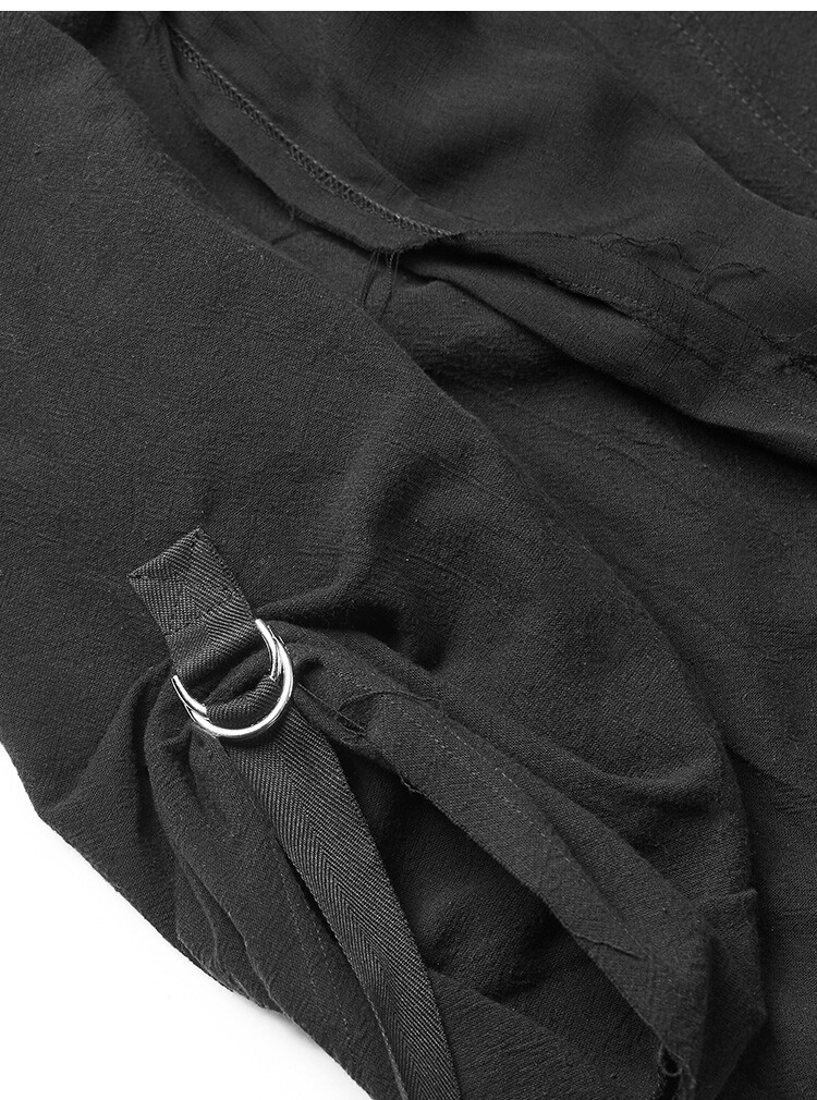 Darkness Style Mens Hooded Thin Cape Cloak Overcoat Outwear Robe Gown ...