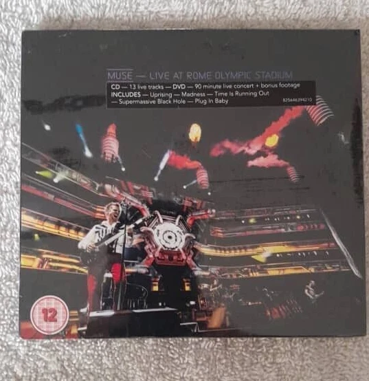 Muse Live At Rome Olympic Stadium Album Cover
