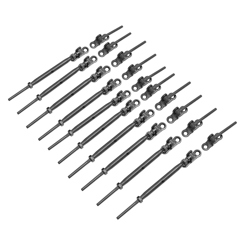 10 pairs of 1_8 balustrade connectors Black plane flower basket+puller ...