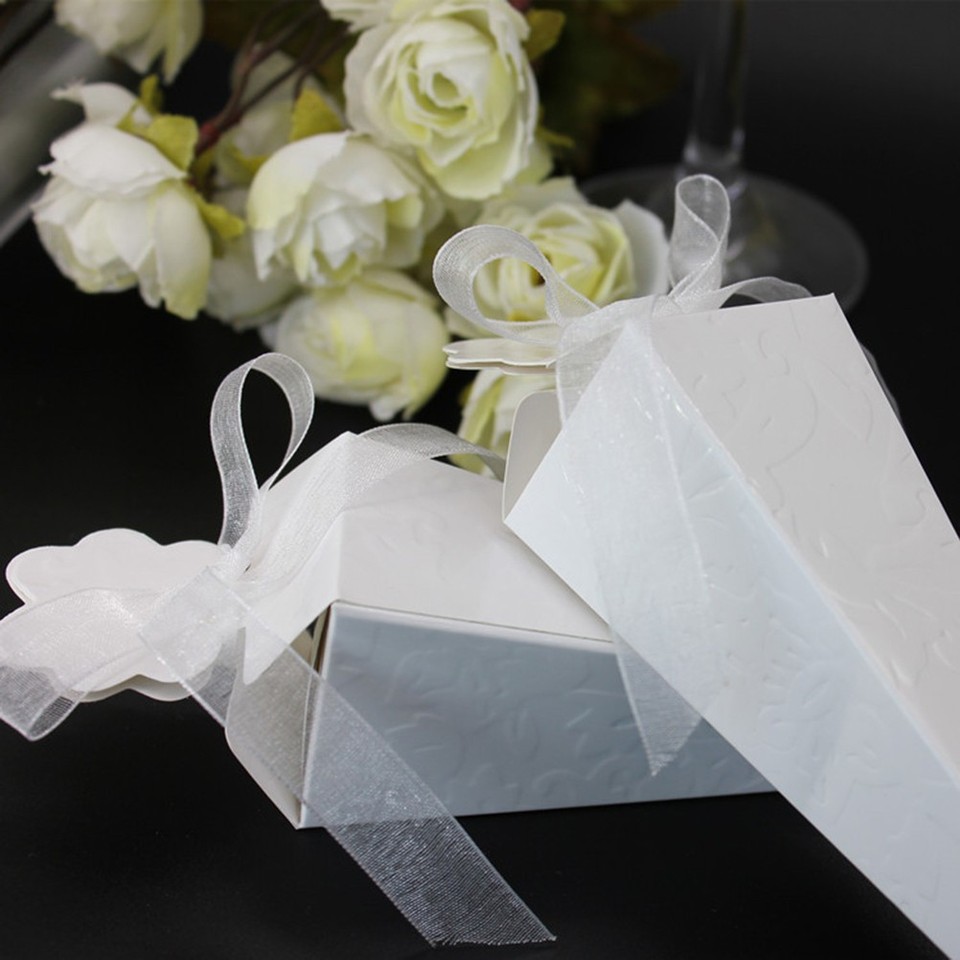 50 Pcs Wedding Goodie Candy Box Containers for Party Favors Candies ...