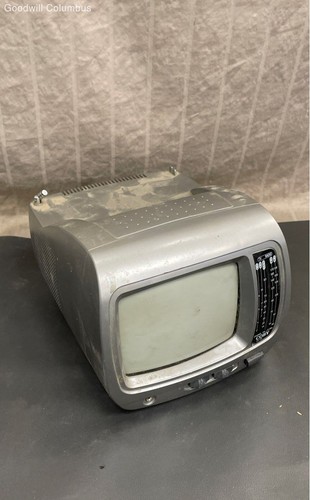 Vintage Coby CX-TV6 Portable TV Radio Combo 5" B&W Screen AM/FM | eBay