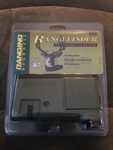NEW Ranging Bushnell Advantage Camo Rangefinder 75 Yards/Meters | eBay