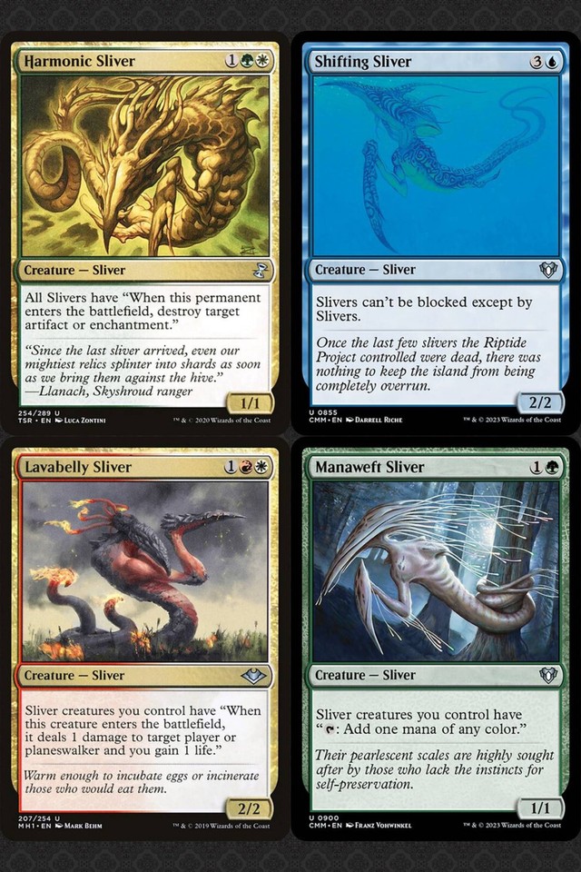SLIVER Legion Commander Deck Slivers EDH Magic MTG Ready-to-Play 5 ...