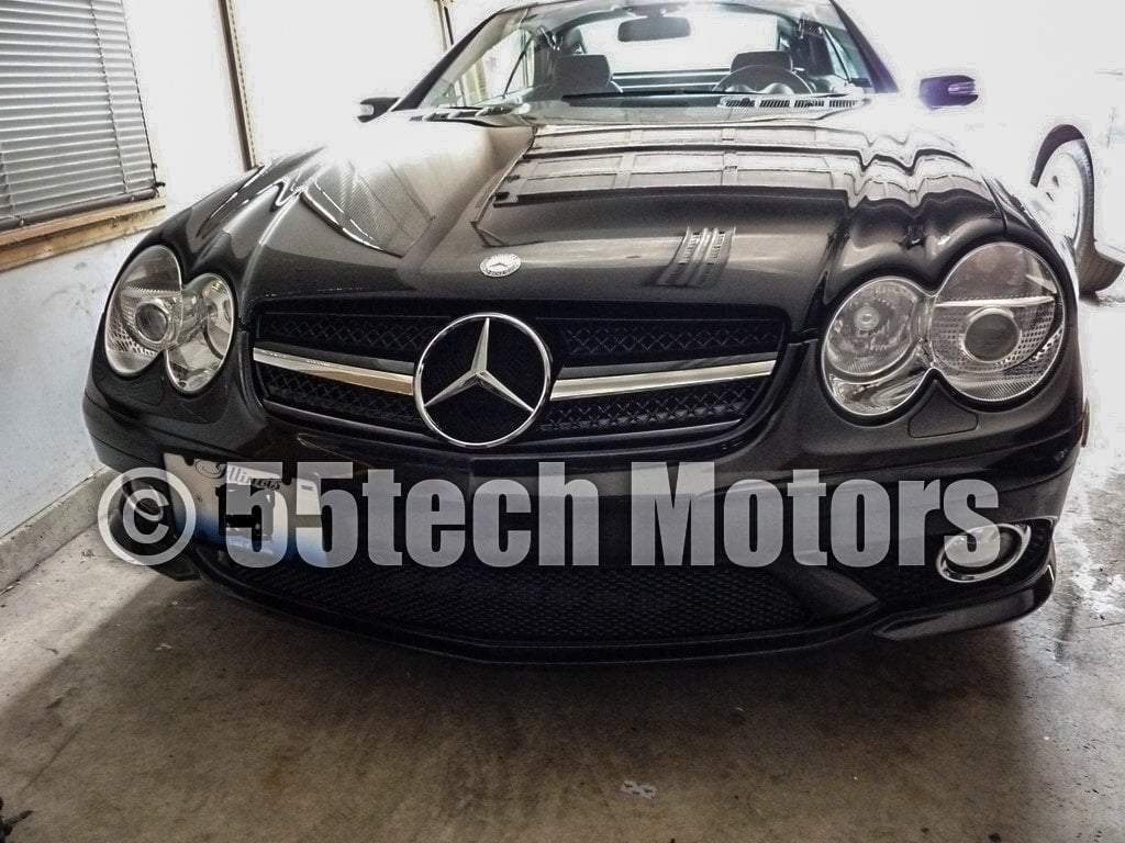 Mercedes R230 Grill SL500 SL600 SL55 2003 2004 2005 2006 grille Benz ...