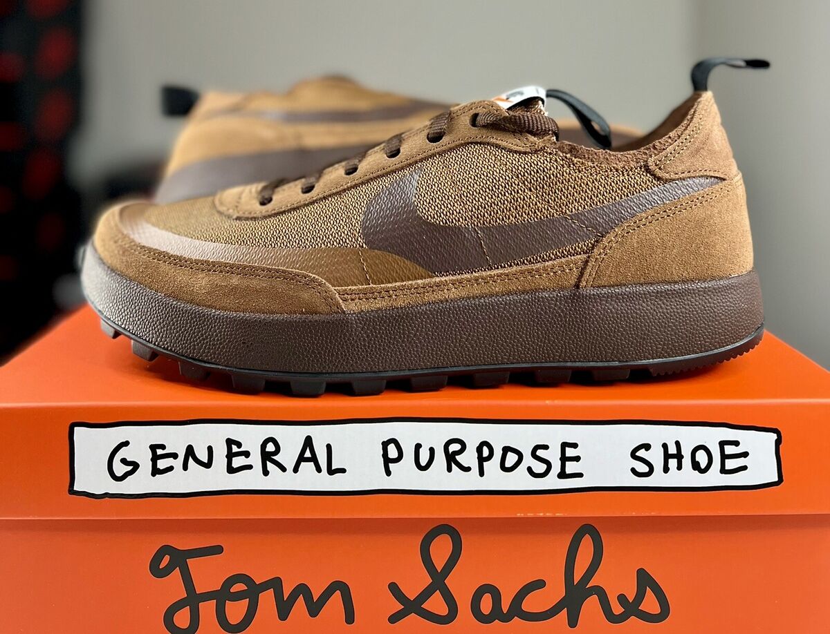 NikeCraft General Purpose Tom Sachs Shoe Brown | Men's 10.5 NikeCraft General Purpose Tom Sachs Shoe Brown | Men's 10.5