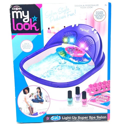Cra-Z-Art MY LOOK 5-in-1 Light-Up Super Spa Salon Activity Kit New | eBay