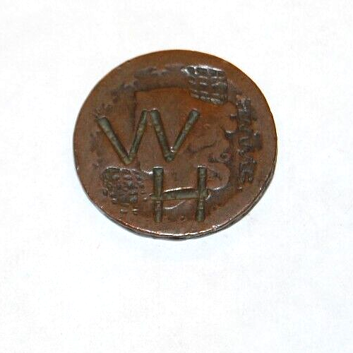 1840 WILLIAM HENRY HARRISON President Token Medal pinback button ...