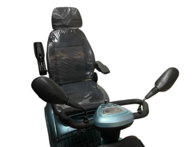 MOBILITY SCOOTER MIRRORS (PAIR) REAR VIEW MIRRORS WITH 8MM THREAD FITS ...