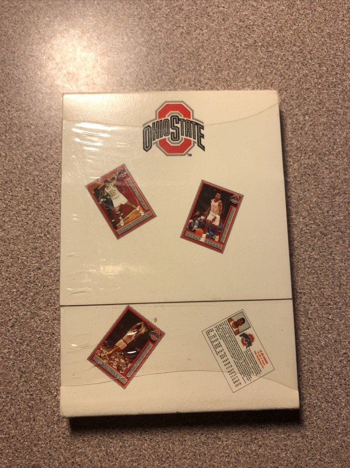 1991-1992 Ohio State Buckeye Basketball Team Sealed Trading Cards | eBay