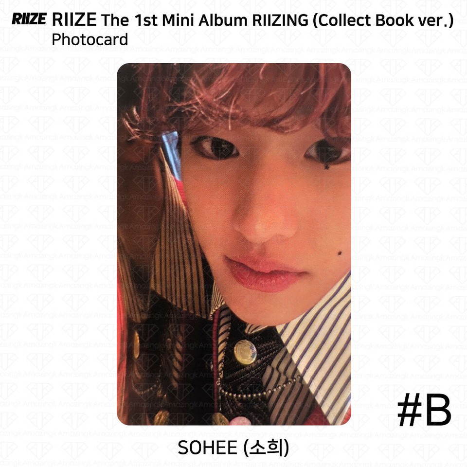 RIIZE The 1st Mini Album RIIZING Collect Book Photocard Portrait Photo ...