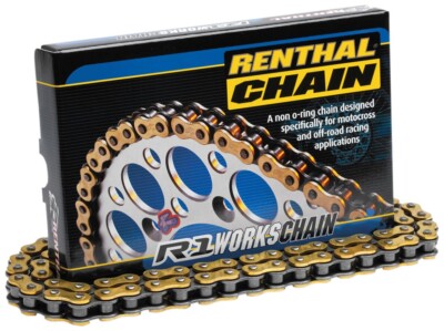 Renthal 428 R1 Works Chain (Gold - 140 Links) C277 | eBay
