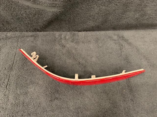 Mercedes-Benz W164 Ml Bumper Fairing Reflector Rear Left A1648200374 ...