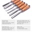 US 12 Pcs Wood Carving Hand Chisel Tool Professional Woodworking Gouges ...