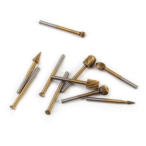 20PC HSS Coating Burrs Files Set Woodworking Drilling Carving Tools | eBay