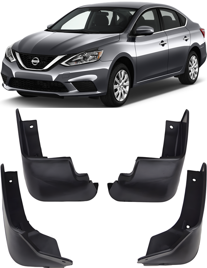 Genuine Front & Rear Splash Mud Guards Flaps For 2013-2019 Nissan ...