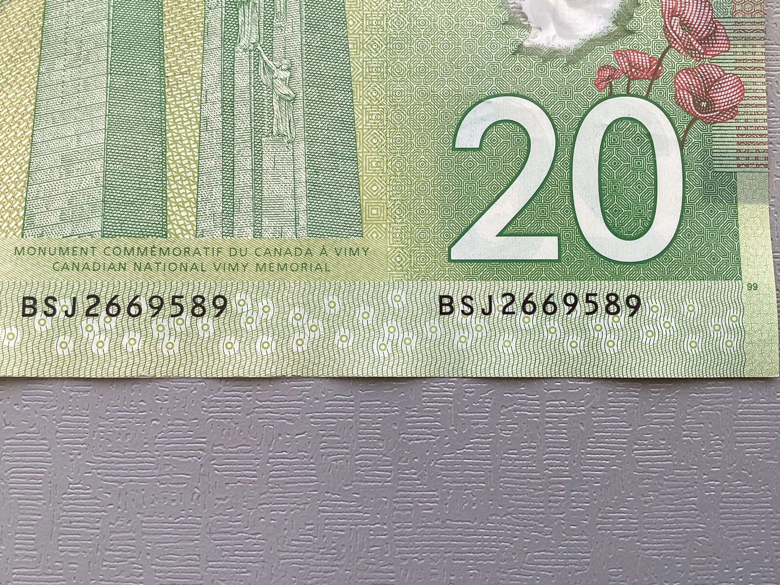 Error, dropped digit Canada $20 bank note | eBay