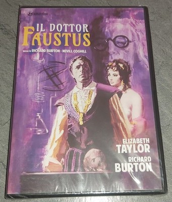 IL DOTTOR FAUSTUS SINISTER FILM DVD NUOVO SIGILLATO CON RICHARD BURTON ...