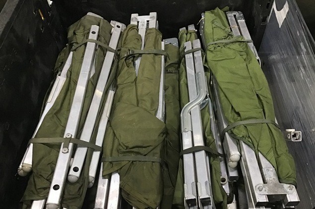 US Army Heavy Duty Folding Cot, NSN 7105-00-935-0422 / GOVERNMENT ...