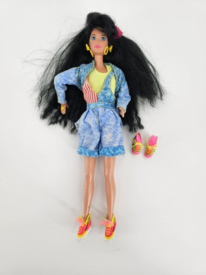 Vtg 1990 Barbie All-American Kira Doll Mattel Original Hair Outfit ...