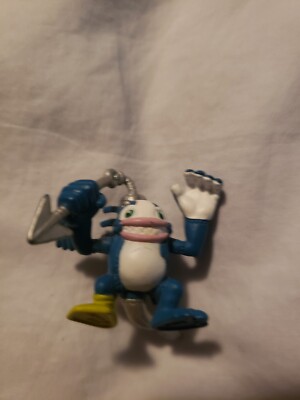 Digimon Divermon Hangyomon Mini Figure 1.5" Bandai H-T Digital Monsters ...