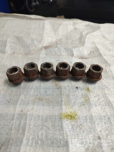 Wheel Lug Nuts (6) Chevy Fits Camaro Envoy Trailblazer Century DTS OEM ...