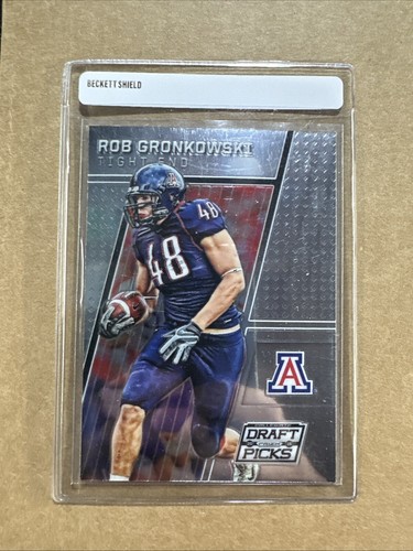 2016 Panini Prizm Collegiate Draft Picks Football #85 - Rob Gronkowski ...