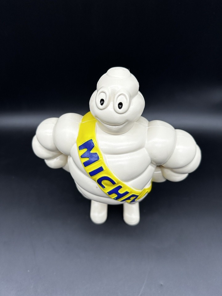 MICHELIN Michelin Bibendum Figure rare vintage with box BIB Michelin ...
