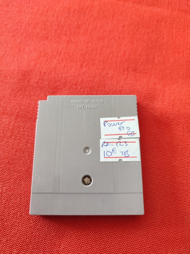 Power Pro Baseball DMG-APWJ-JPN Nintendo Game Boy GB Color Cartridge ...