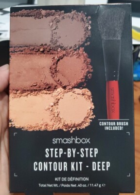 Smashbox Step by Step Contour Kit -Medium to Deep- Contour-Bronze-WarmHighlight | eBay