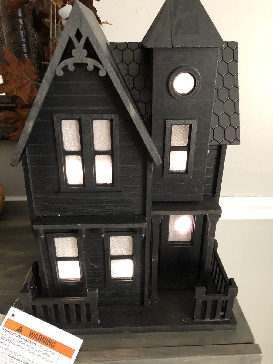 Haunted House Model Wood