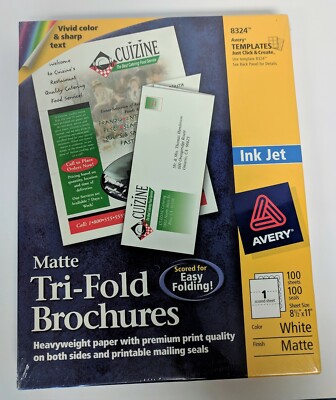 Stationery - Avery Tri-Fold Brochure