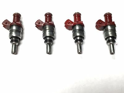 SET OF 4 SIEMENS FUEL INJECTOR 6900371 2001-2004 VOLVO S40 V40 1.9L V4 ...