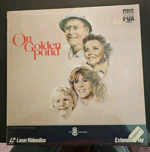 On Golden Pond Laserdisc LD SEALED CBS Fox Henry Fonda Katharine ...