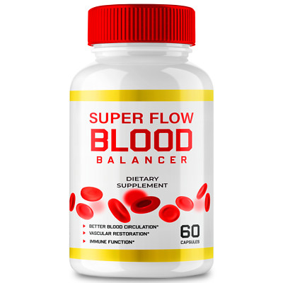 Super Flow Blood Capsules, SuperFlow Healthy Blood Pills (60 Capsules ...