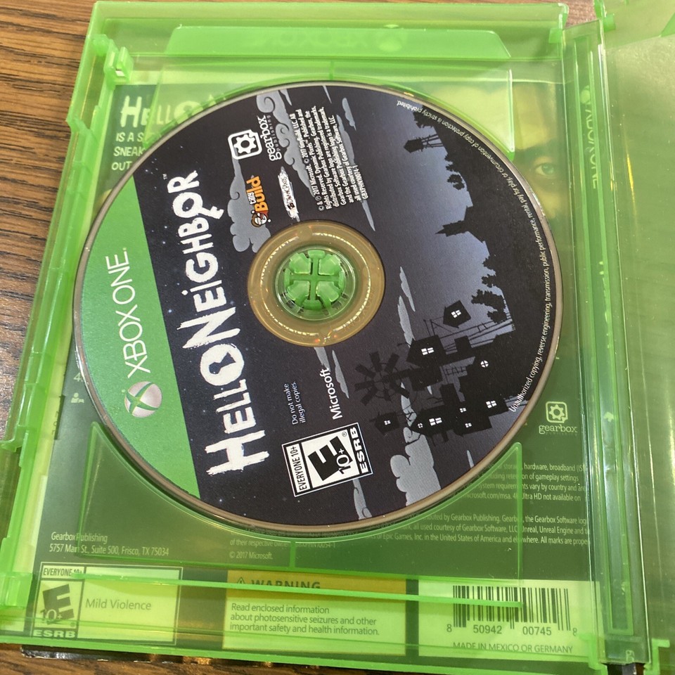 Hello Neighbor - Xbox One Xbox One, Xbox One Video Games - H ...