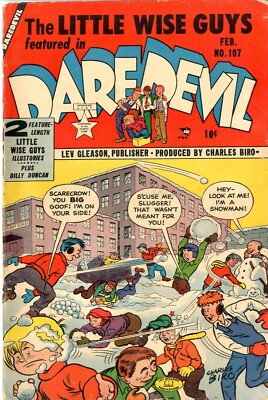 Daredevil Comics # 107 VERY GOOD February 1954 Biro cover, stories ...