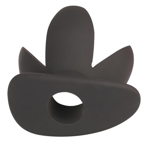 LARGE EXPANDING ASS ANCHOR FLARED SILICONE_BUTT PLUG TOY_ANAL BEADS ...