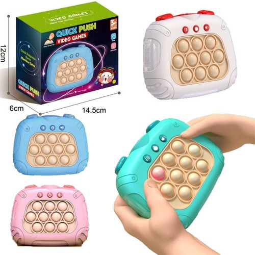 Push Childrens Press Handle Fidget Toy Pinch Feeling Quick Push Game ...